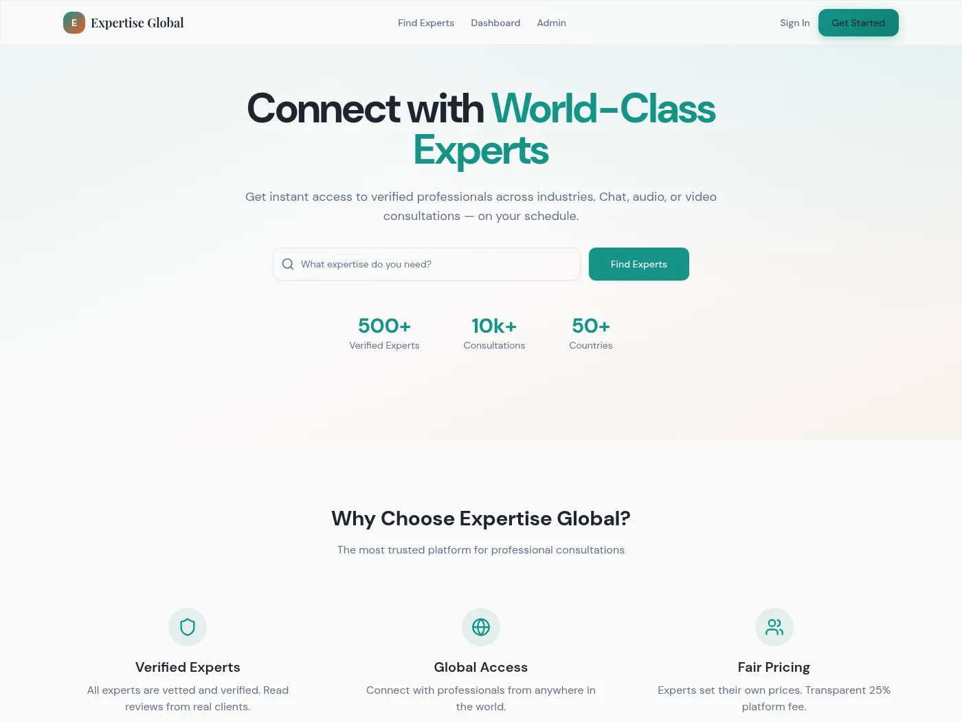 Expertise Global Platform