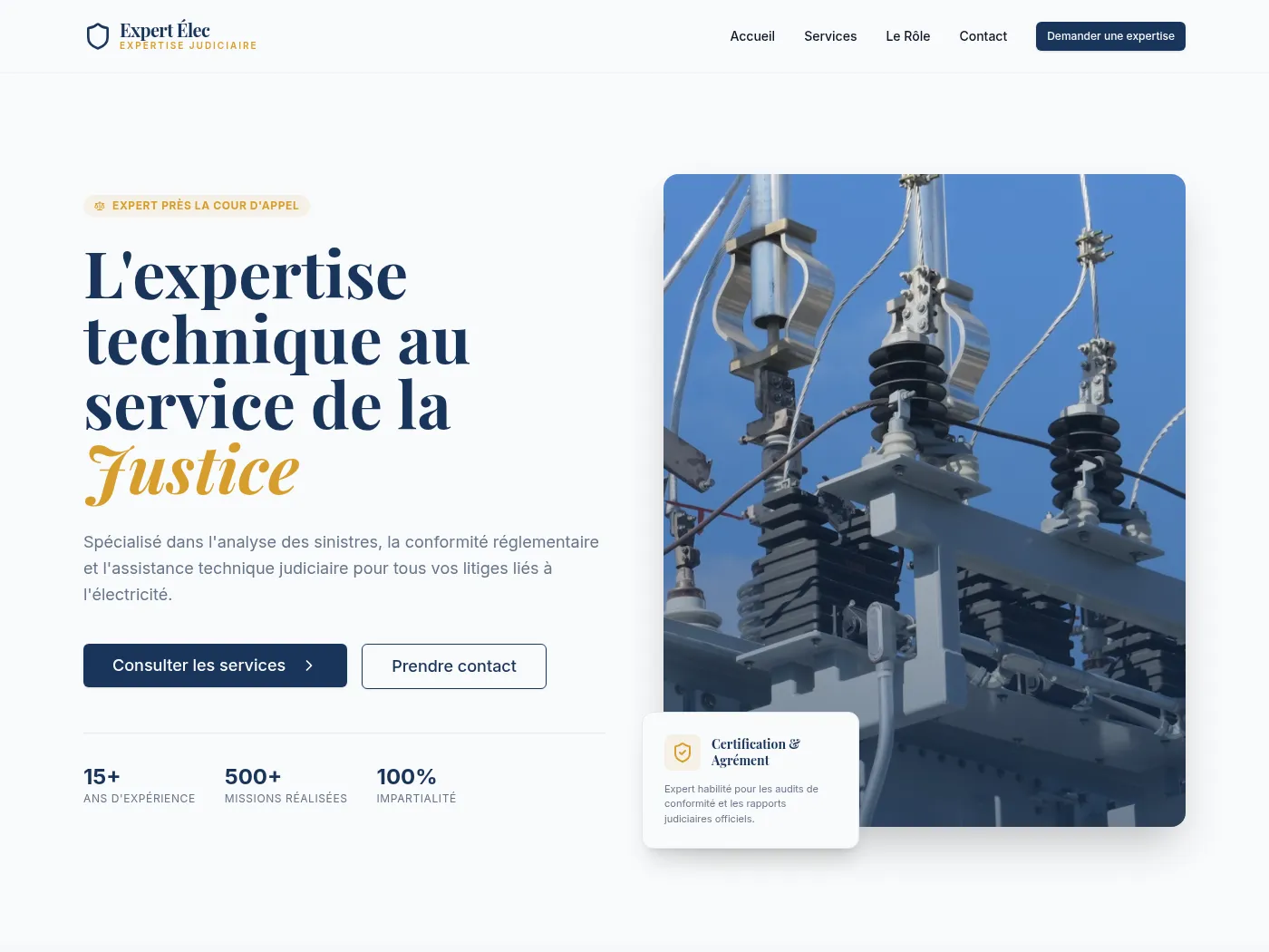 Expert Electricité Web