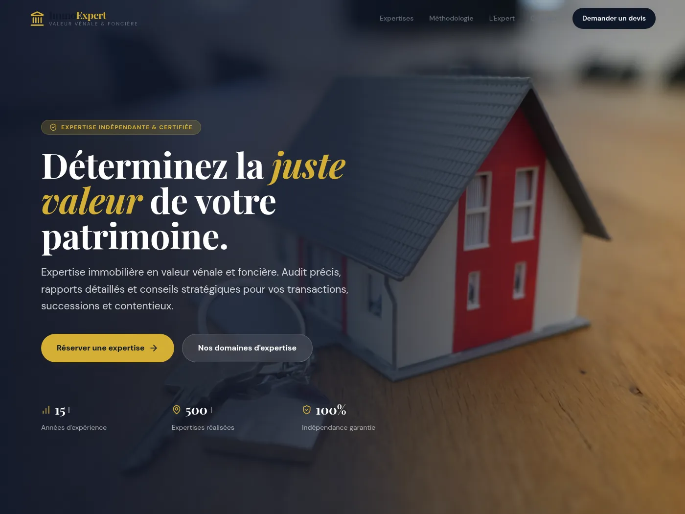 Expert Immobilier Vitrine