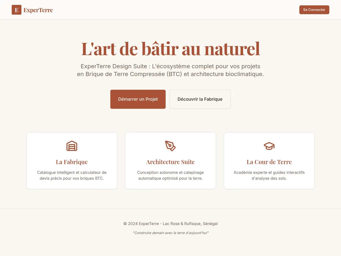ExperTerre Design Suite