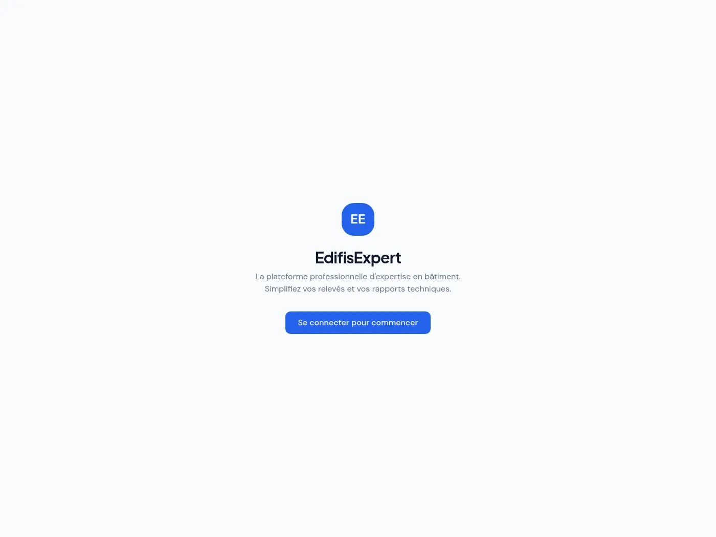 Bâtiment Expertise App
