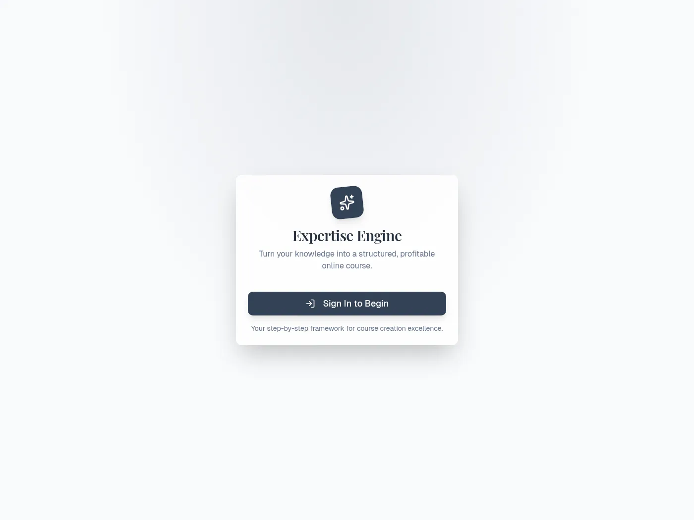 Expertise Engine Builder