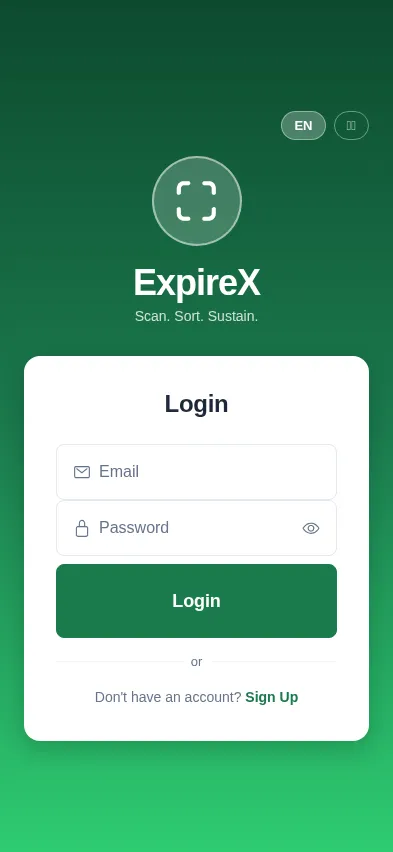 ExpireX – Scan, Sort, Sustain