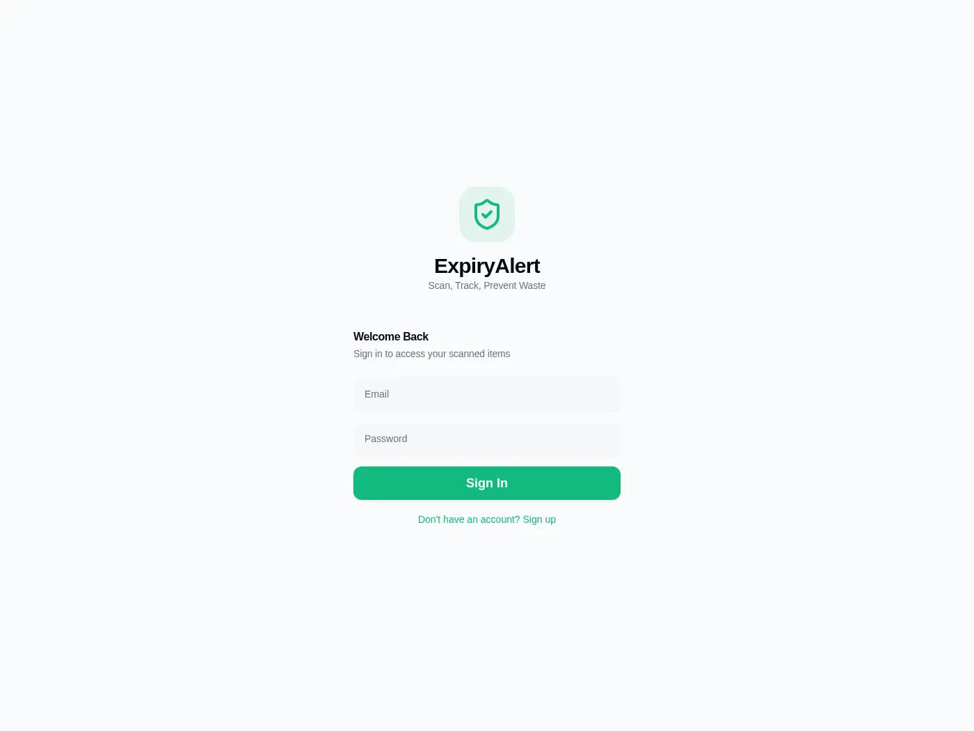 Expiry Alert Scanner