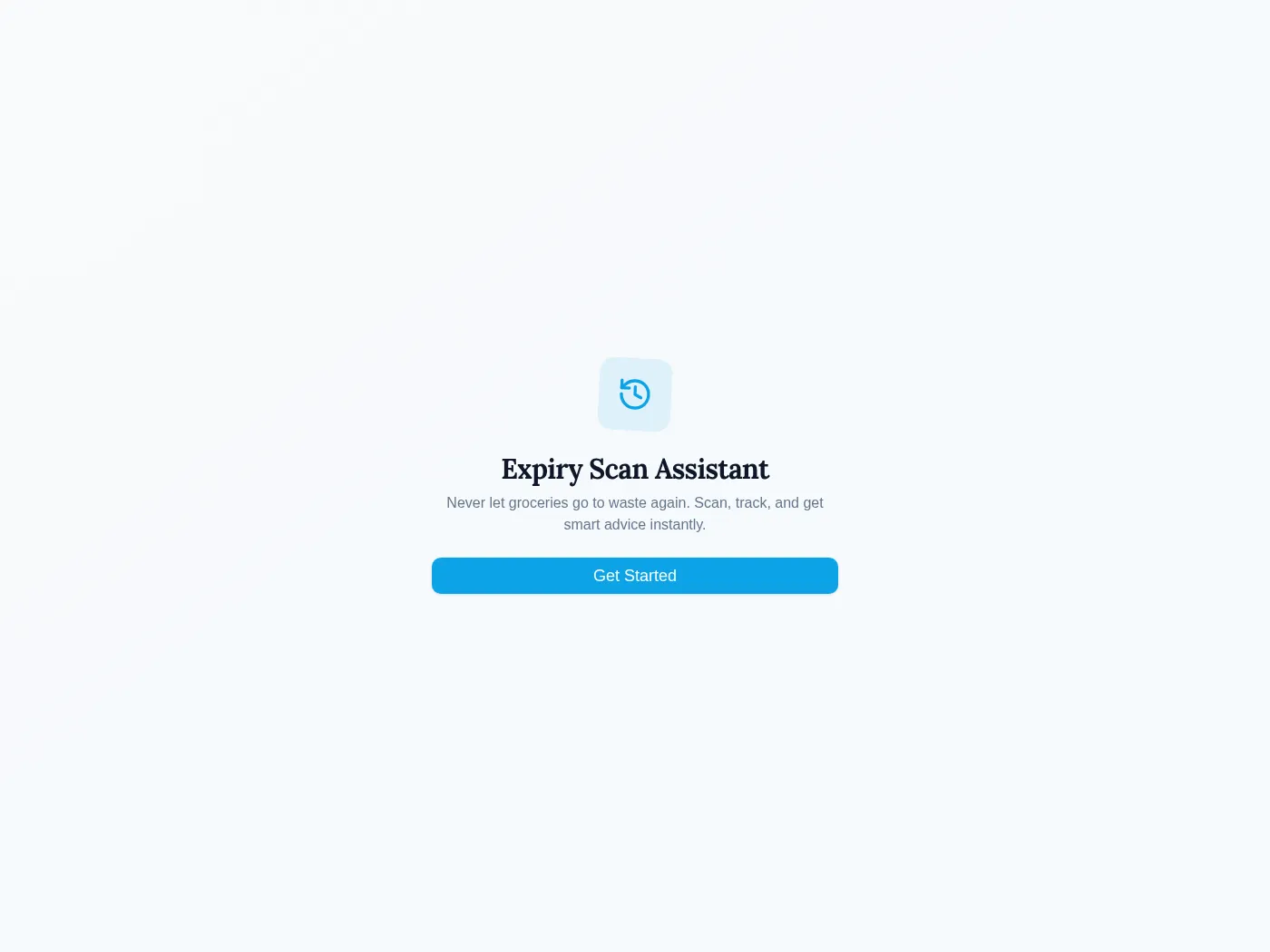 Expiry Scan Assistant