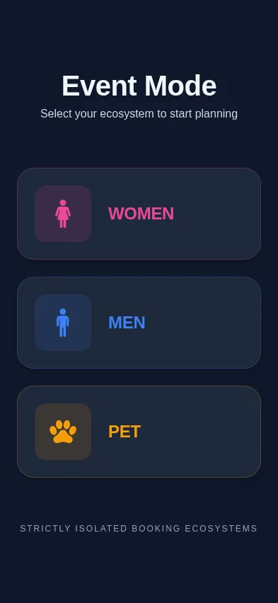 Event Mode Beauty Planner