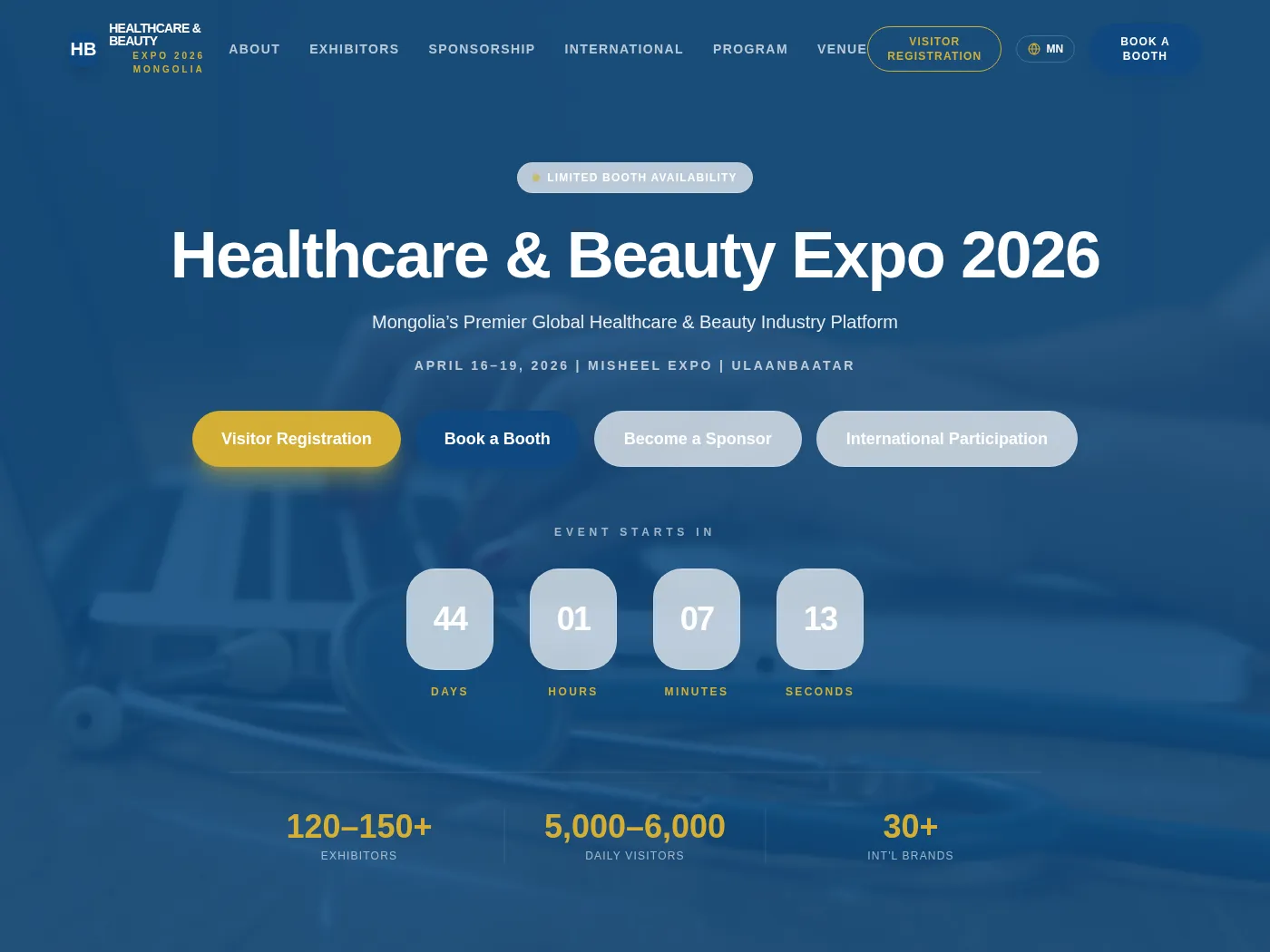 Healthcare & Beauty Expo Site