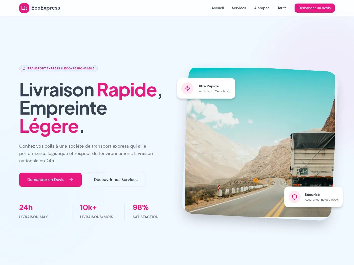 Express Transport Site