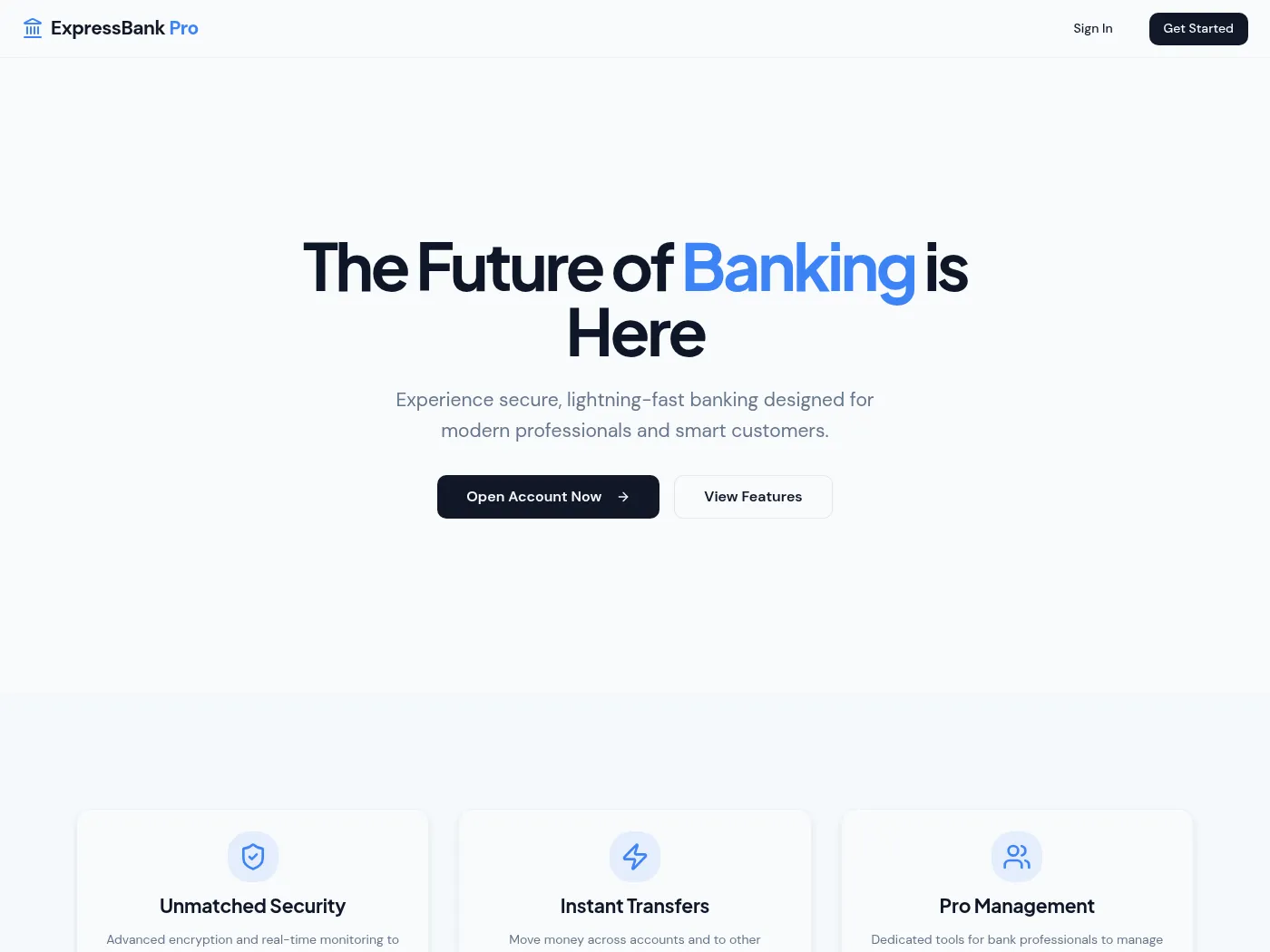 ExpressBank Pro