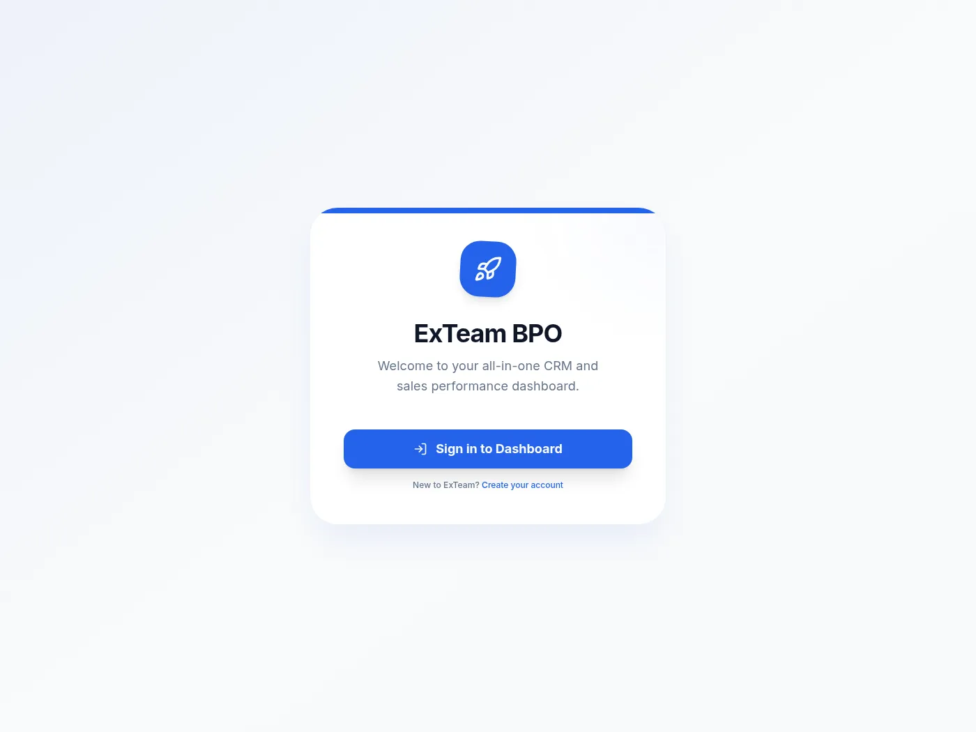 ExTeam BPO CRM