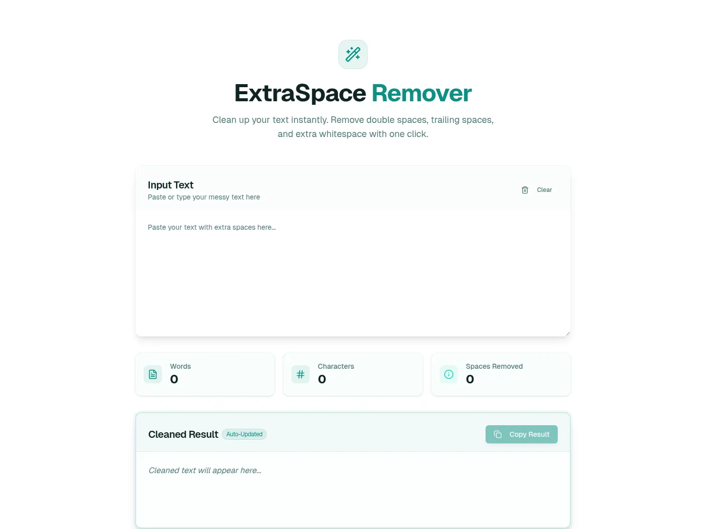 ExtraSpace Remover