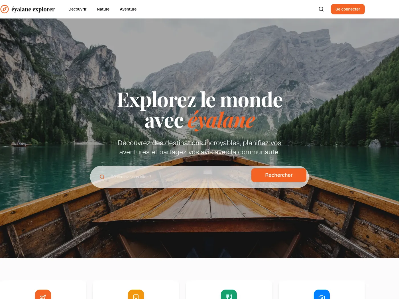 Eyalane Explorer Platform