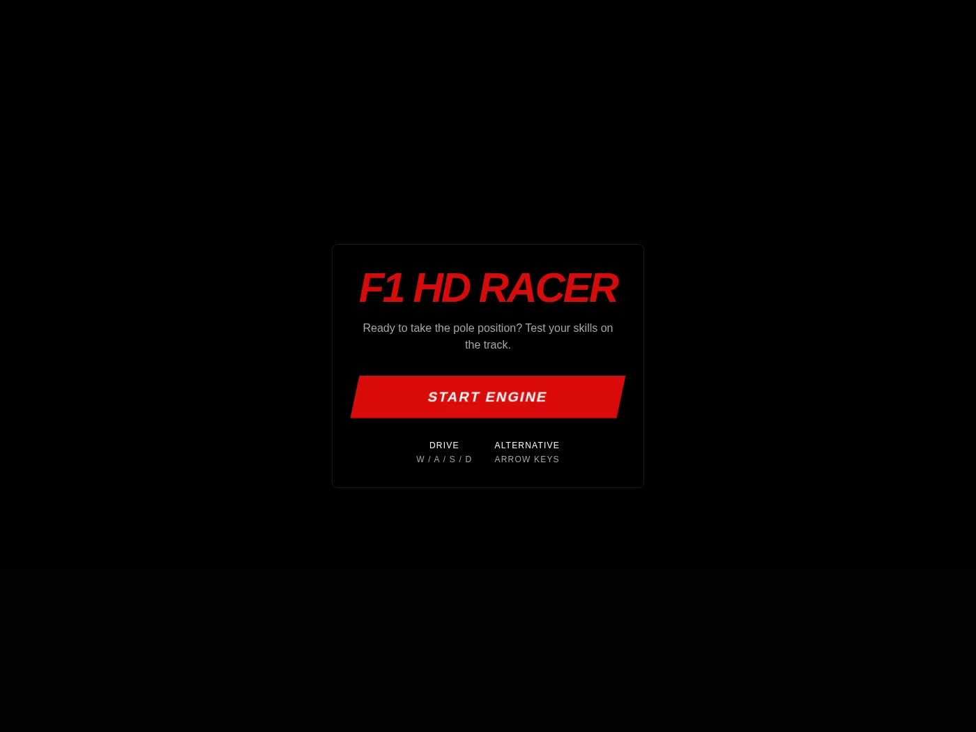 Formule 1 HD Racer