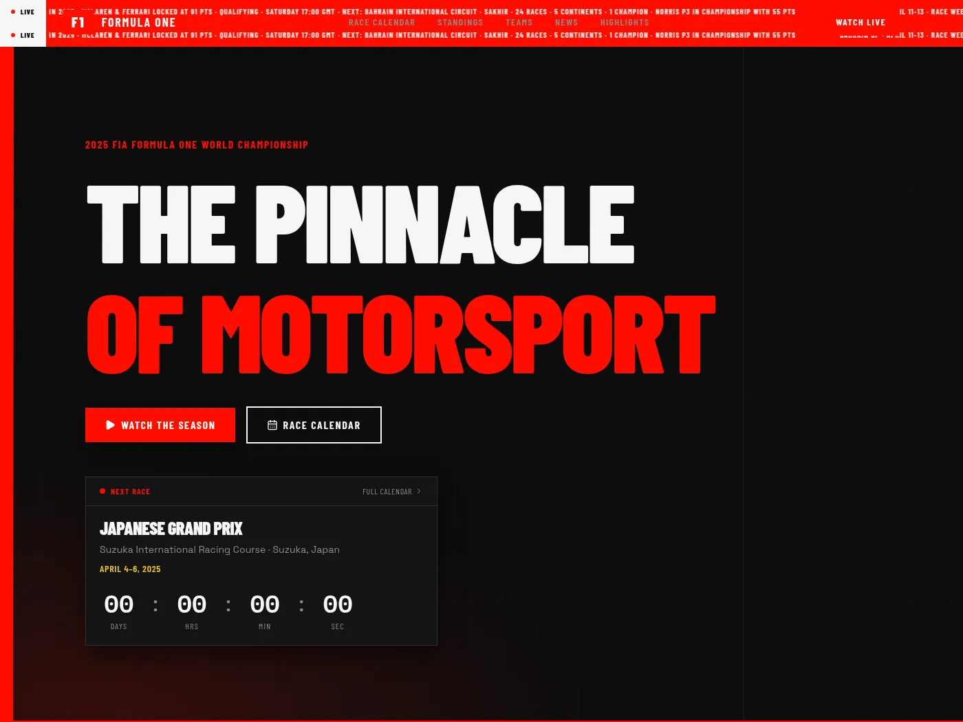 Formula One Portal