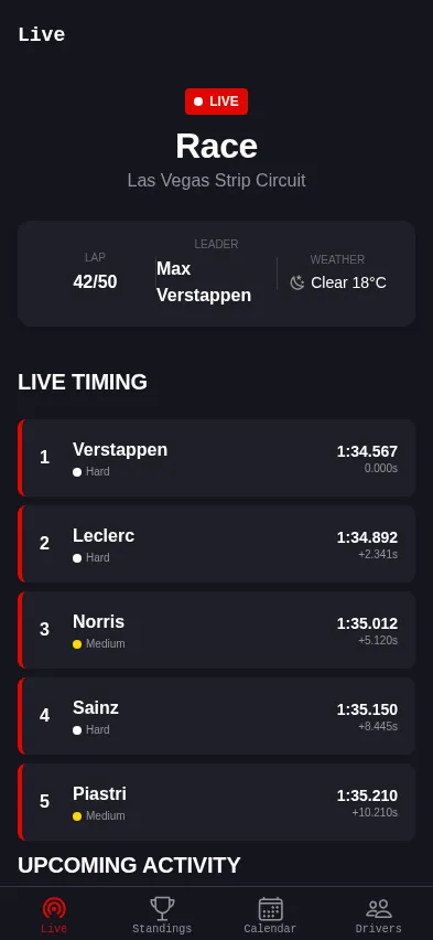 F1 Live Companion