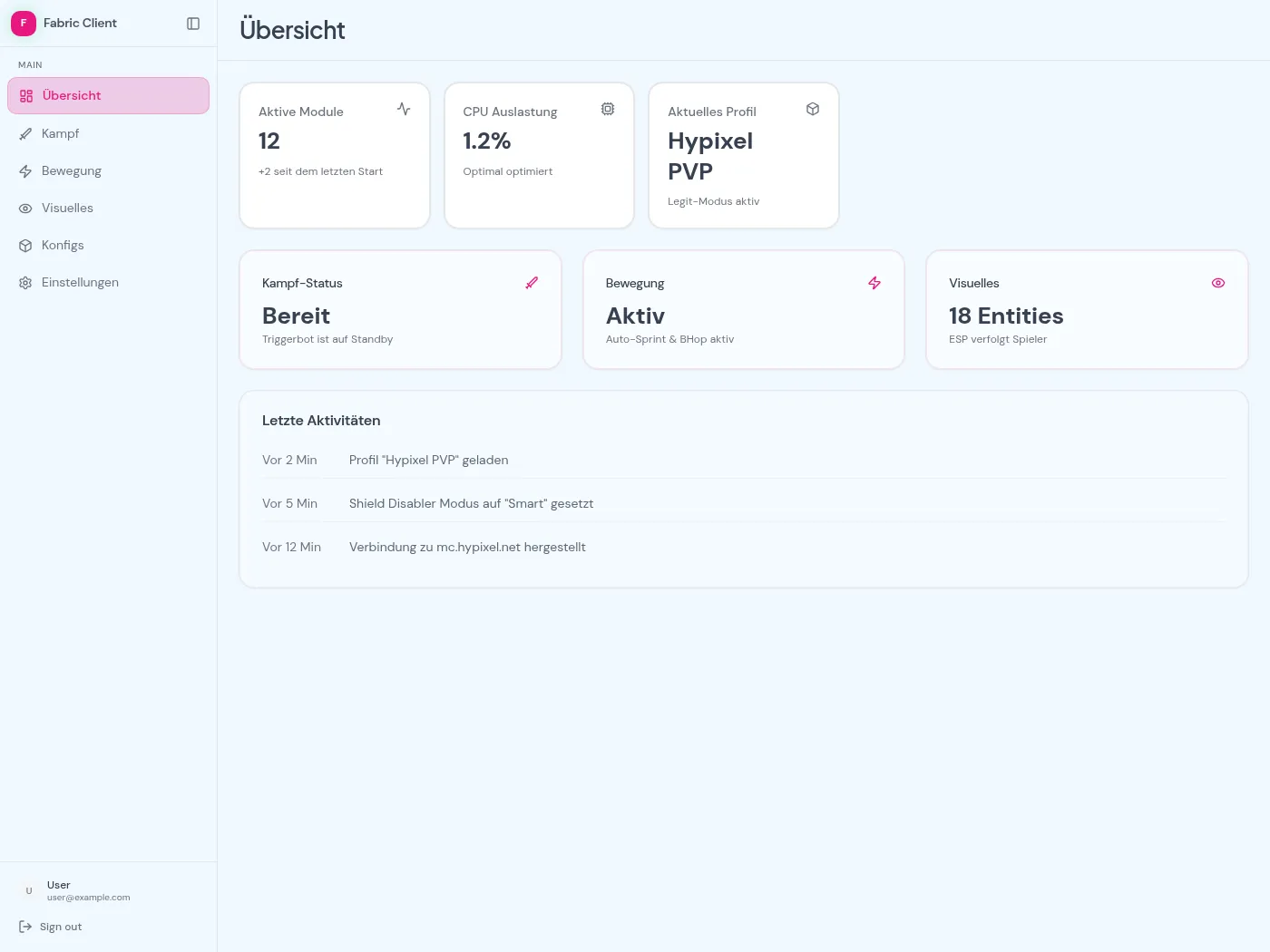 Fabric Hack Client