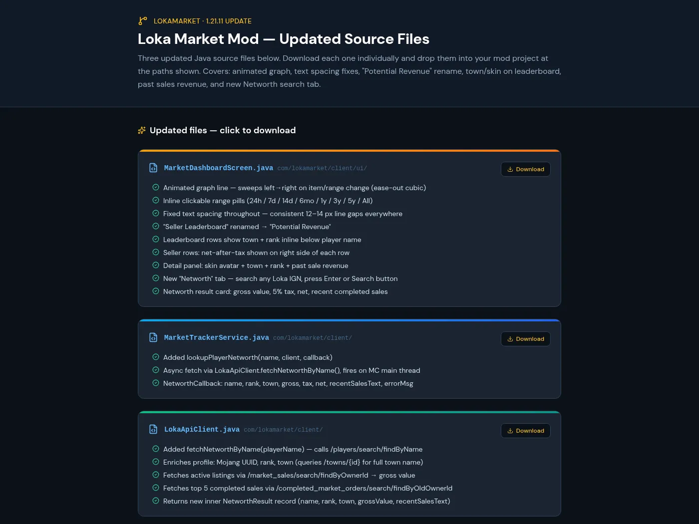 Fabric Mod Updater