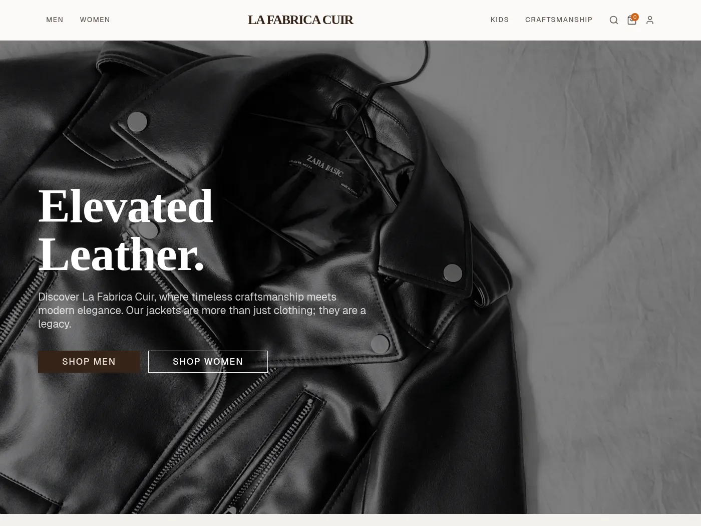 La Fabrica Cuir Shop