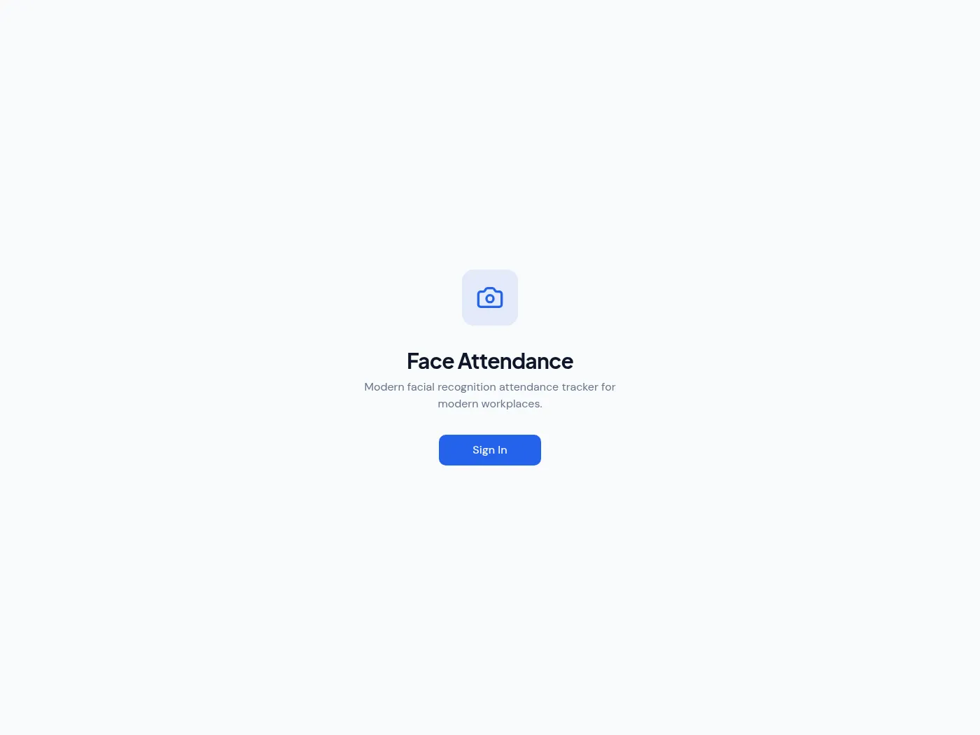 Face Attendance Tracker