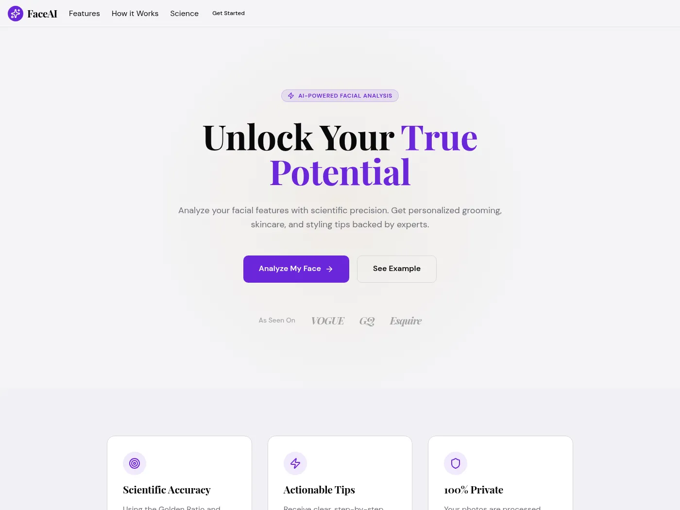 Face Attraction Analyzer