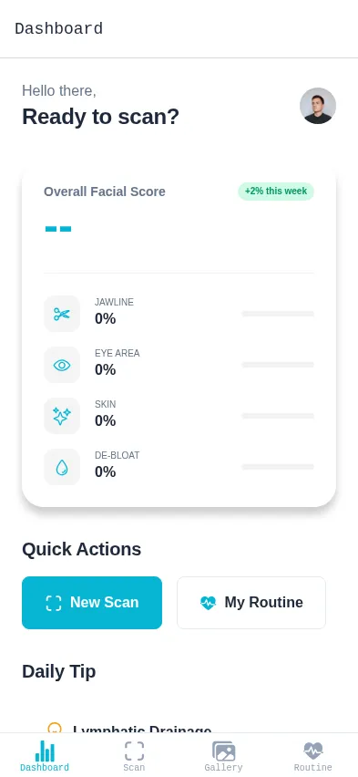 Face De-Bloat Tracker