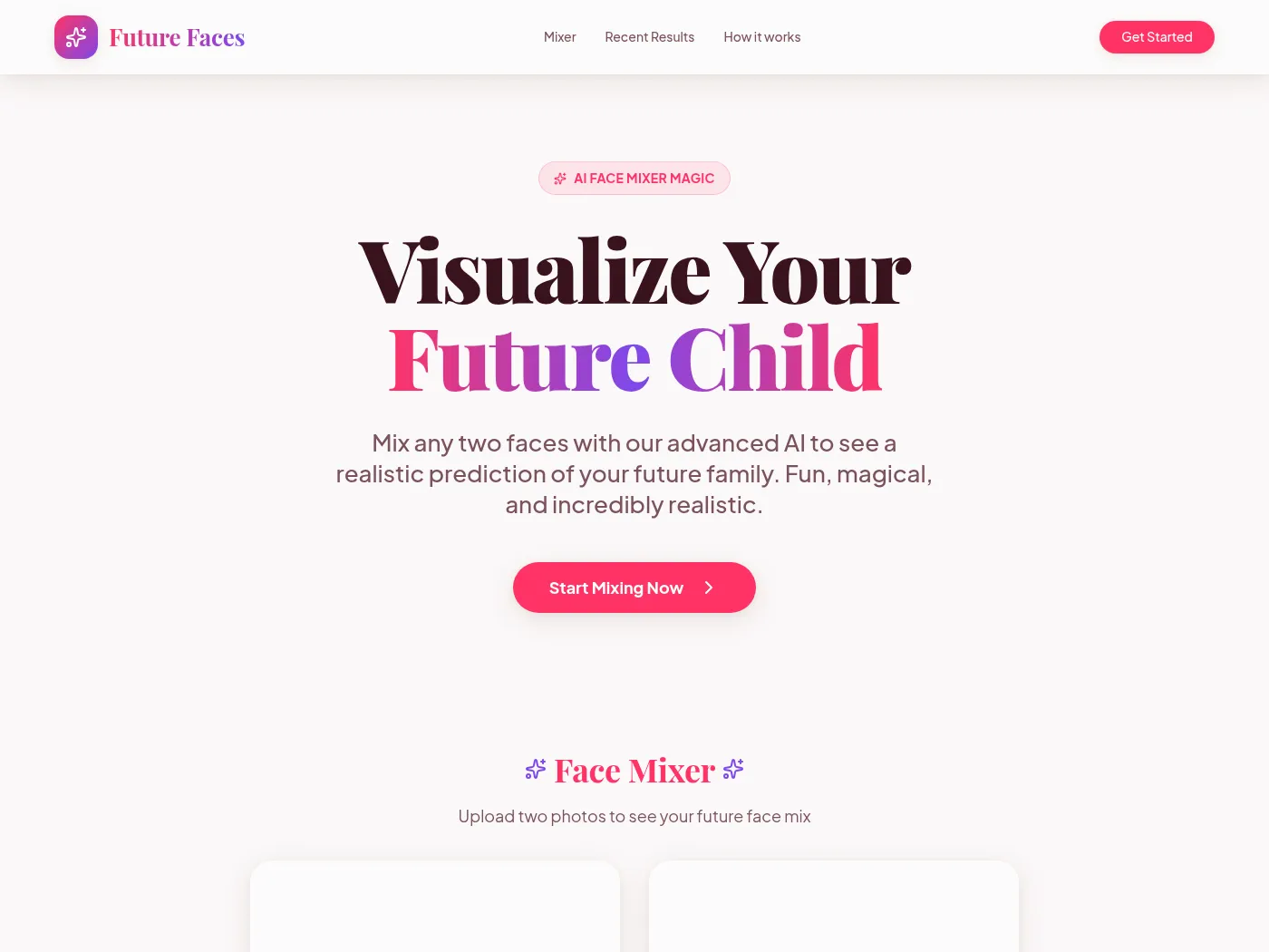 Future Faces App