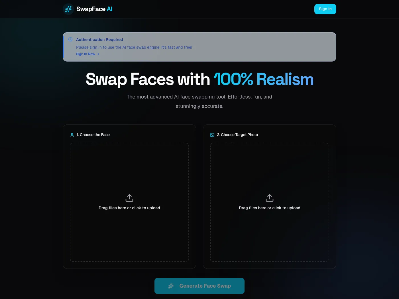 SwapFace Photo App