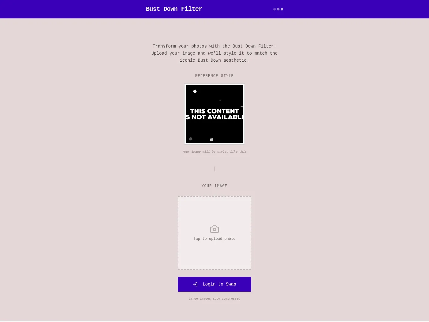 Face Swap Web Clone