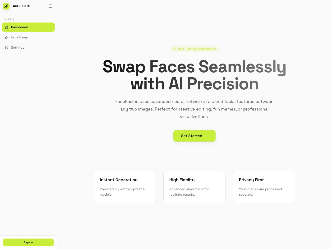 FaceFusion Tool