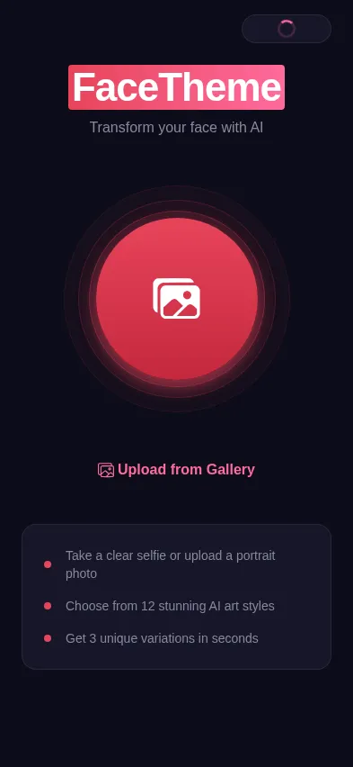 Face Theme Generator
