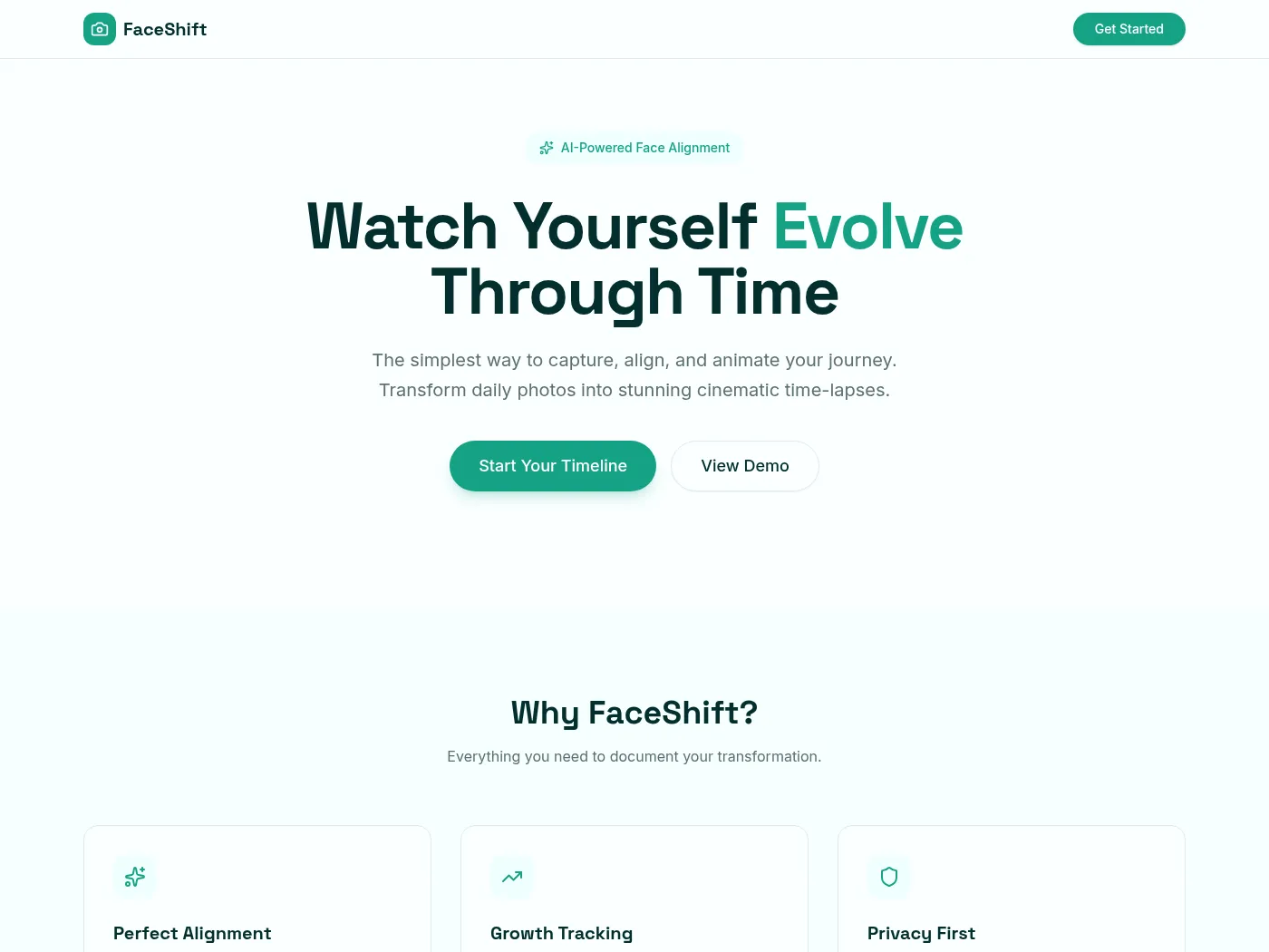 Face Time-Lapse App