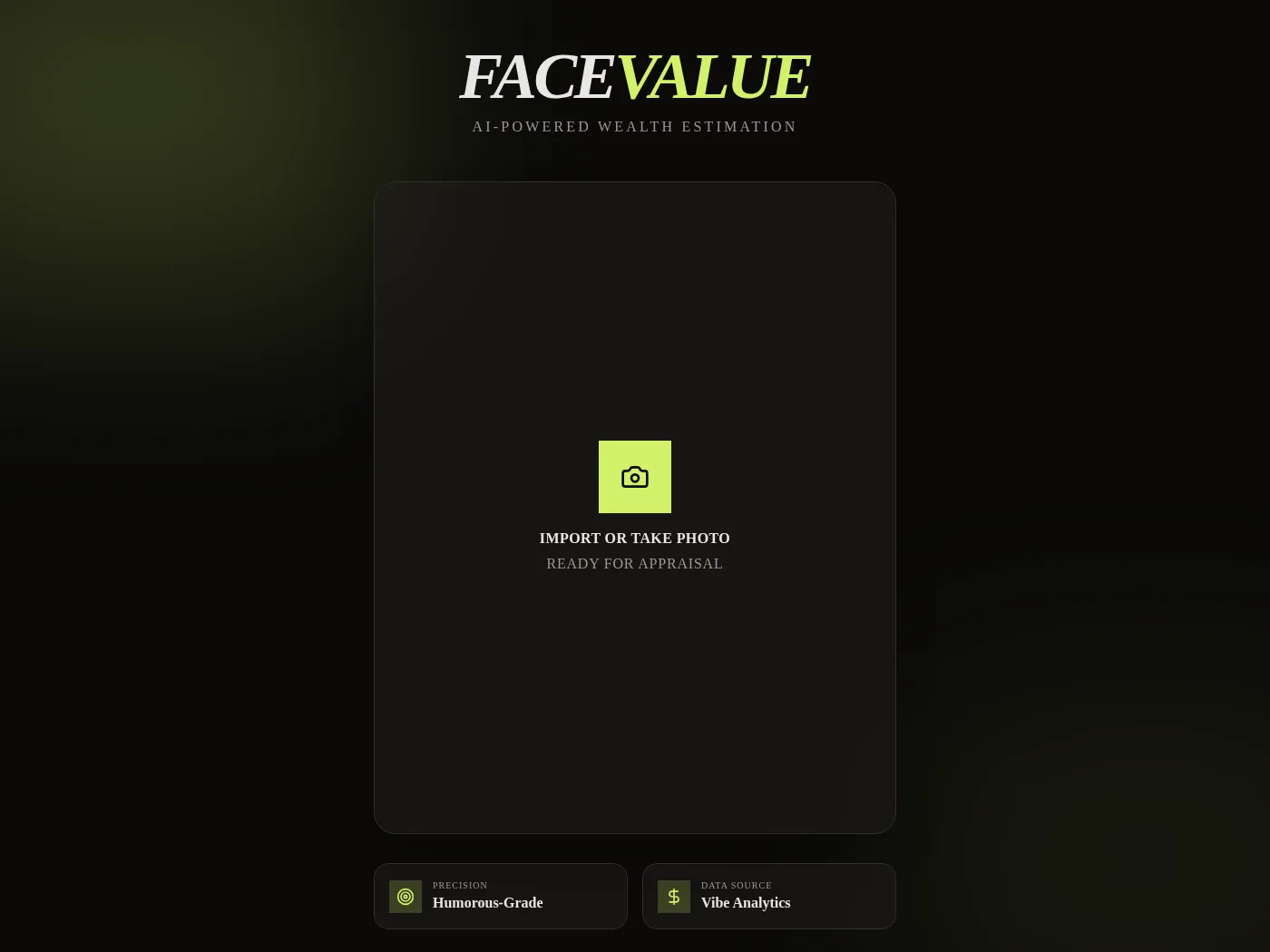 Face Wealth Estimator