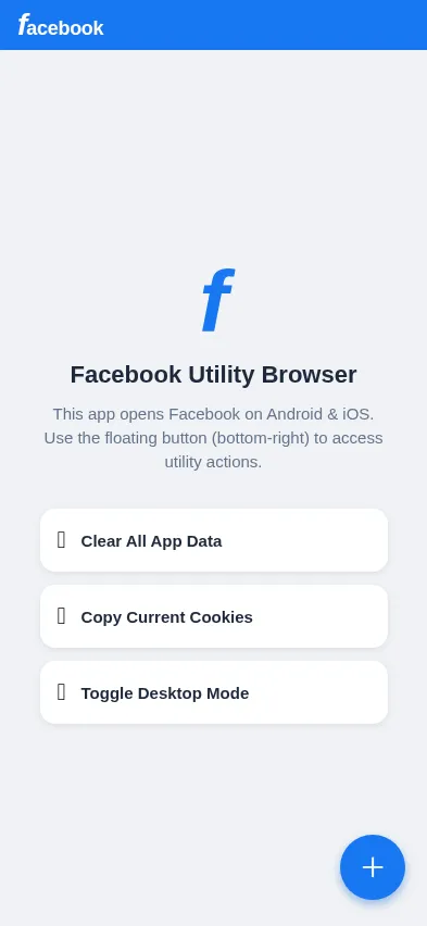 Facebook Utility APK