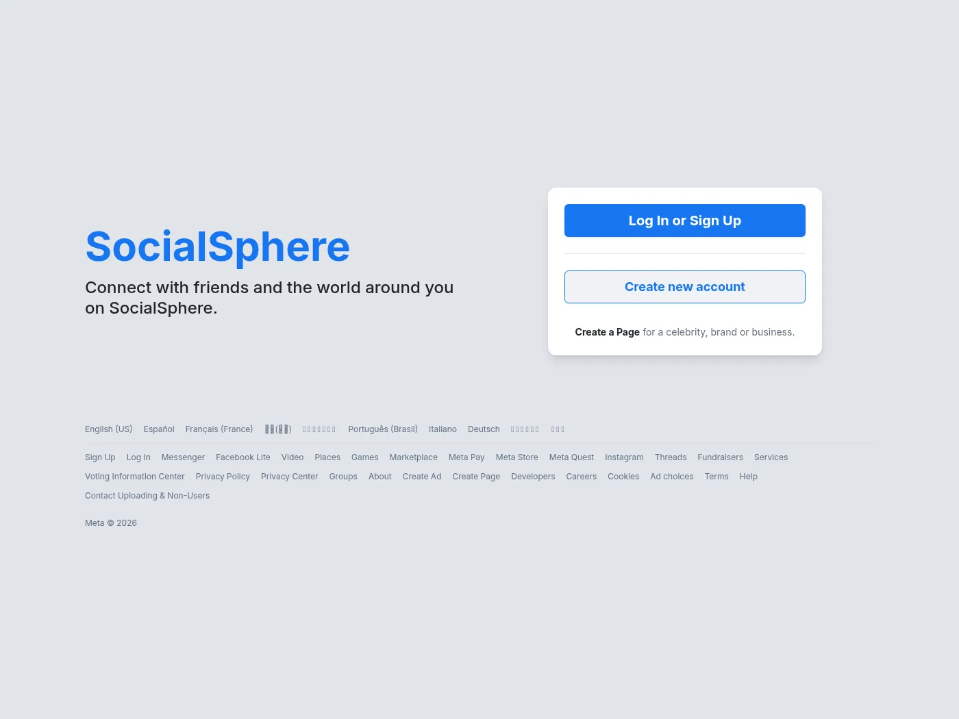SocialSphere