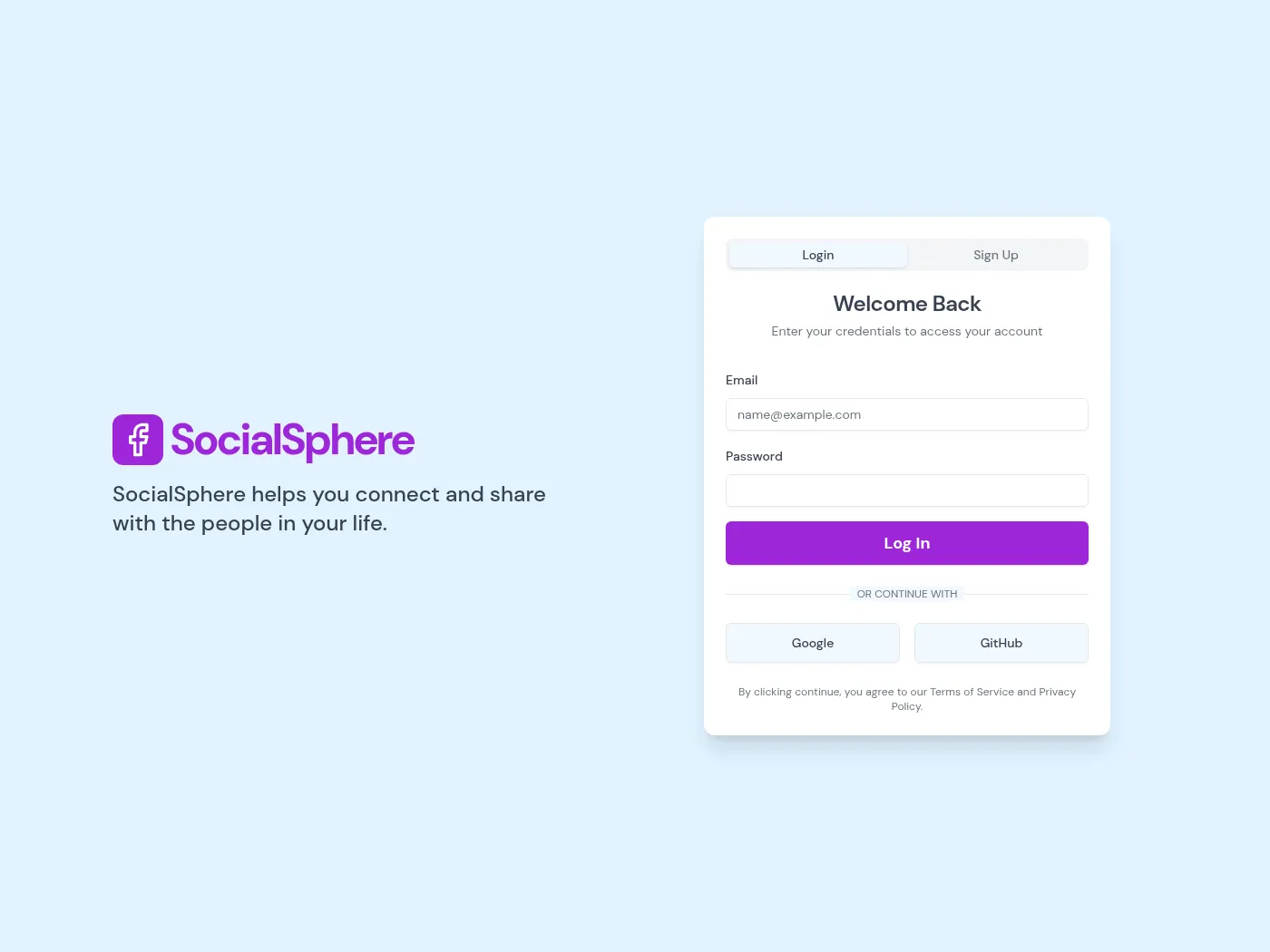 SocialSphere