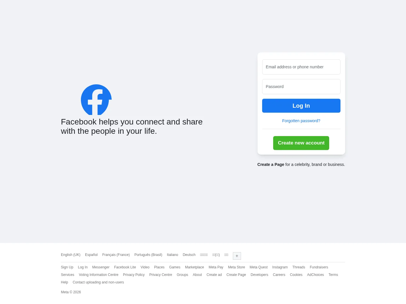 Secure Facebook Clone Demo