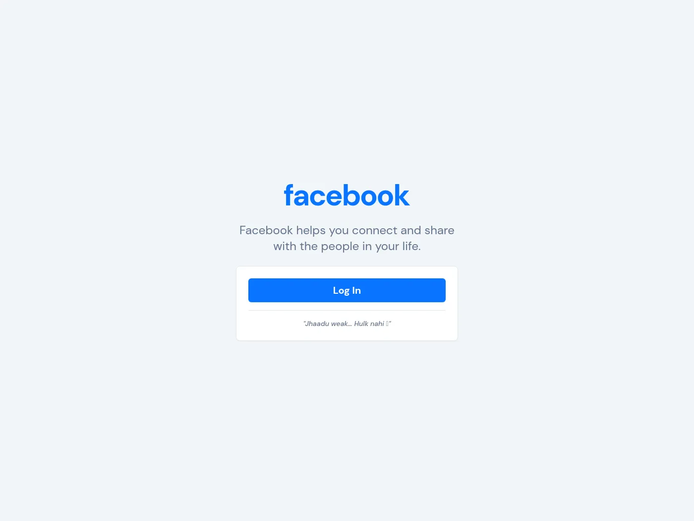 Facebook Clone Lite