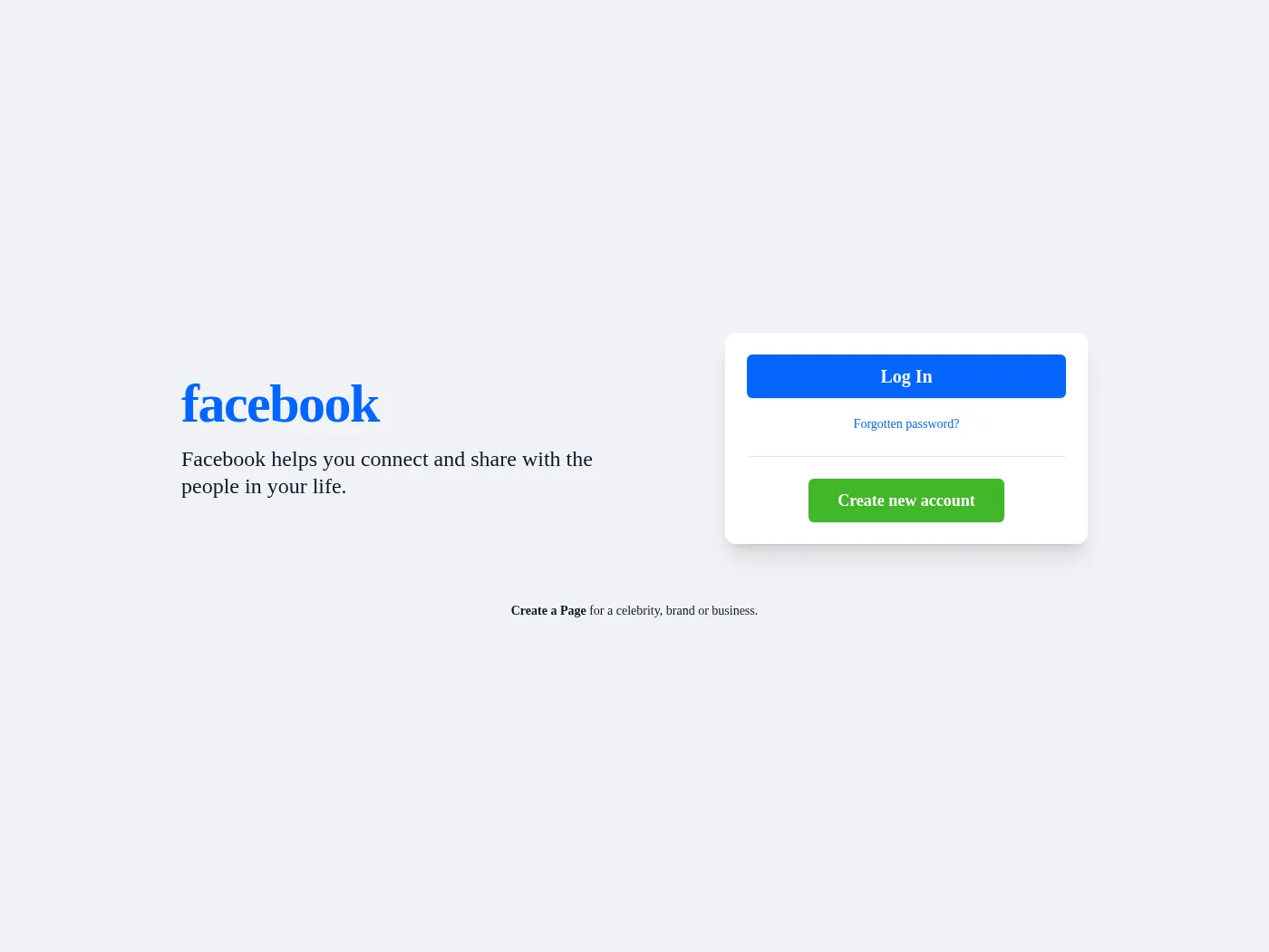 Facebook Clone