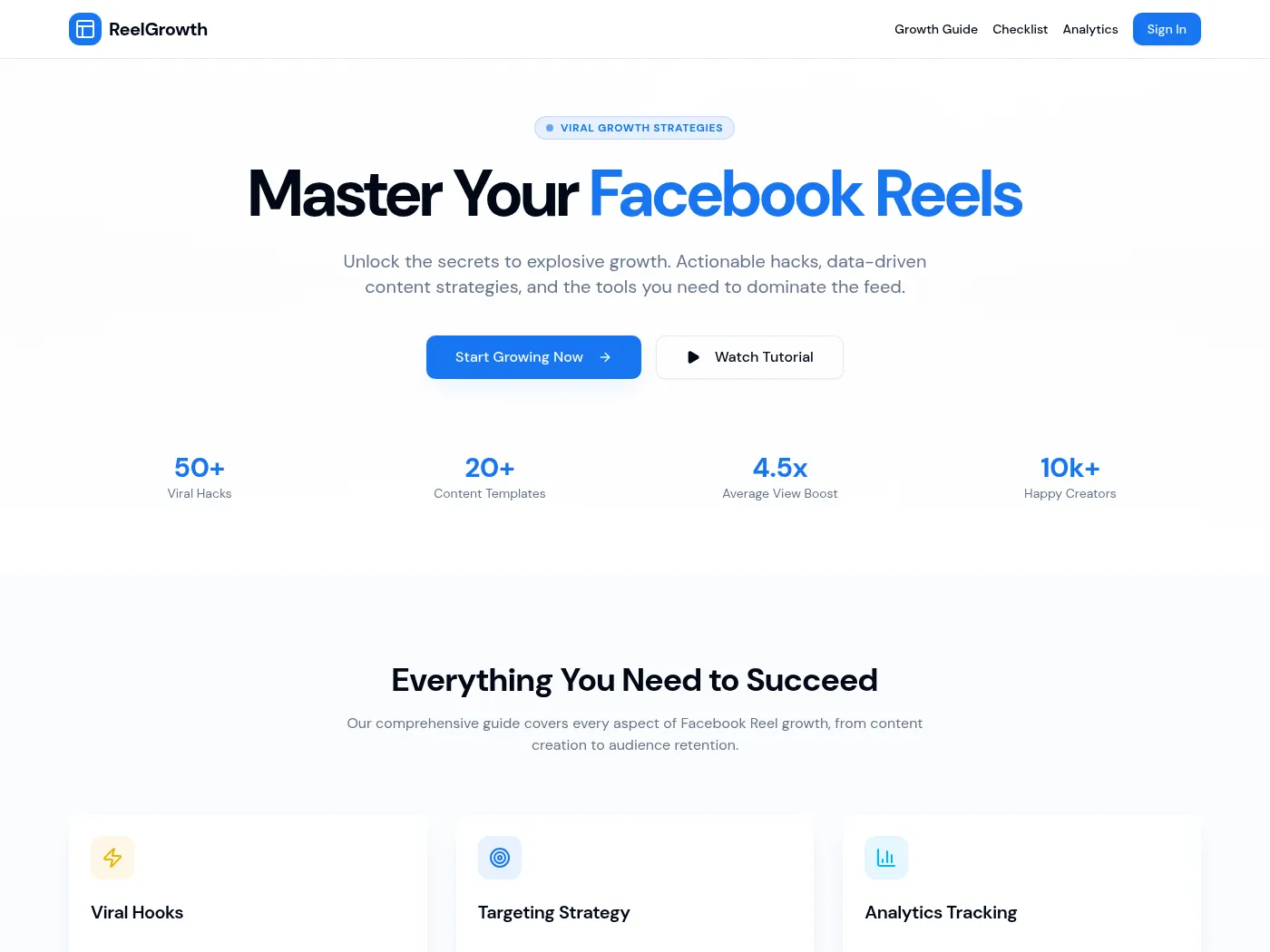 Reel Growth Guide