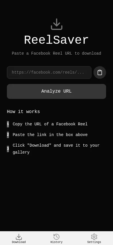 ReelSaver Mobile