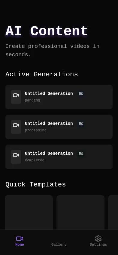 Faceless AI Publisher