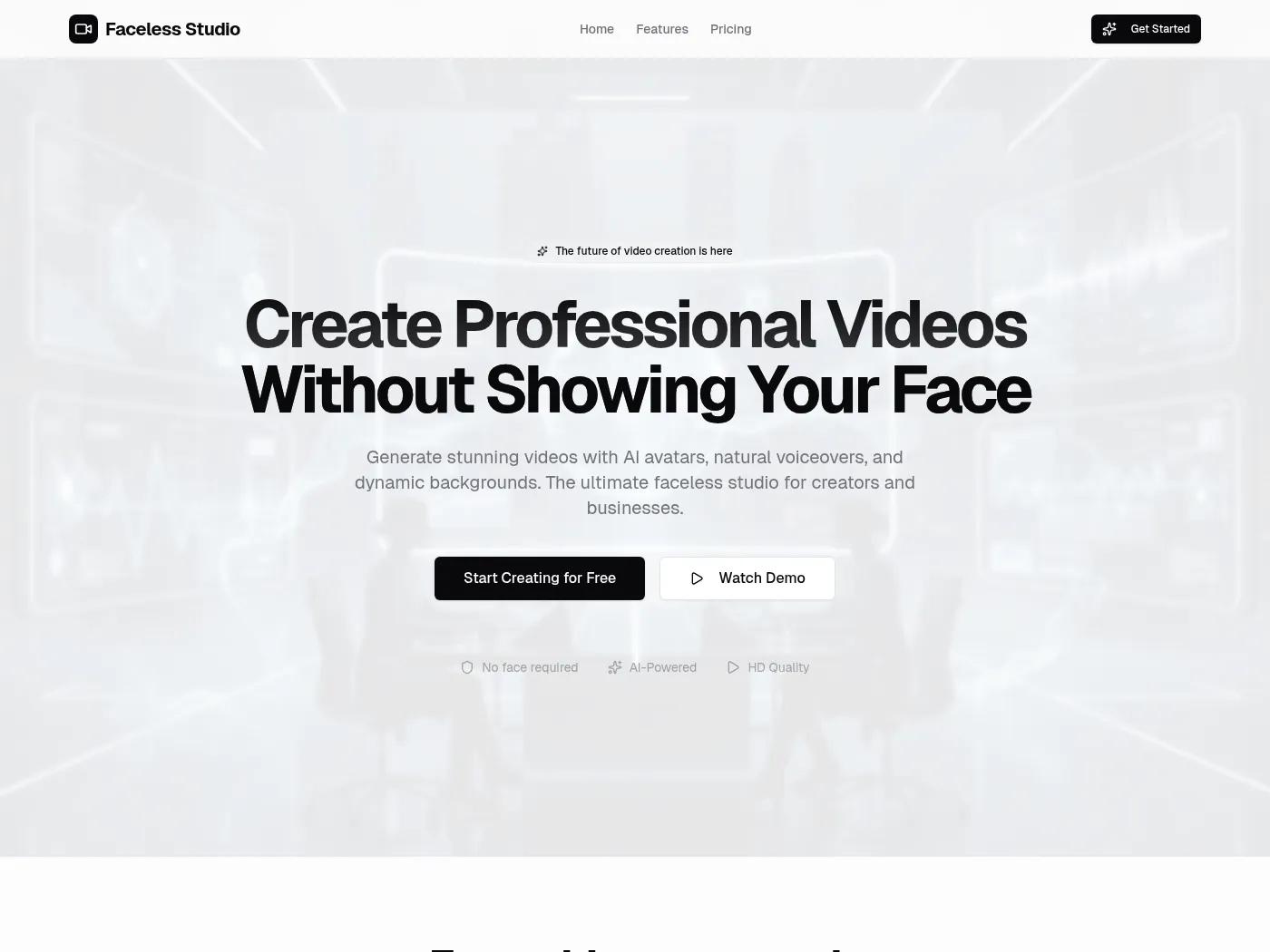 Faceless Video Studio