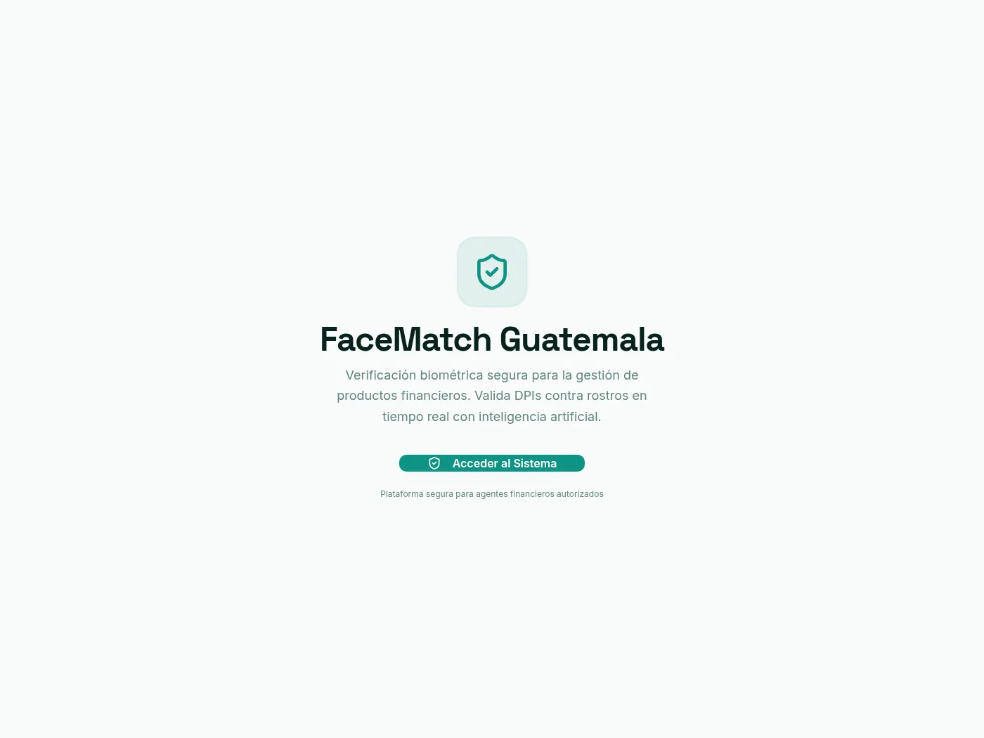 FaceMatch Guatemala