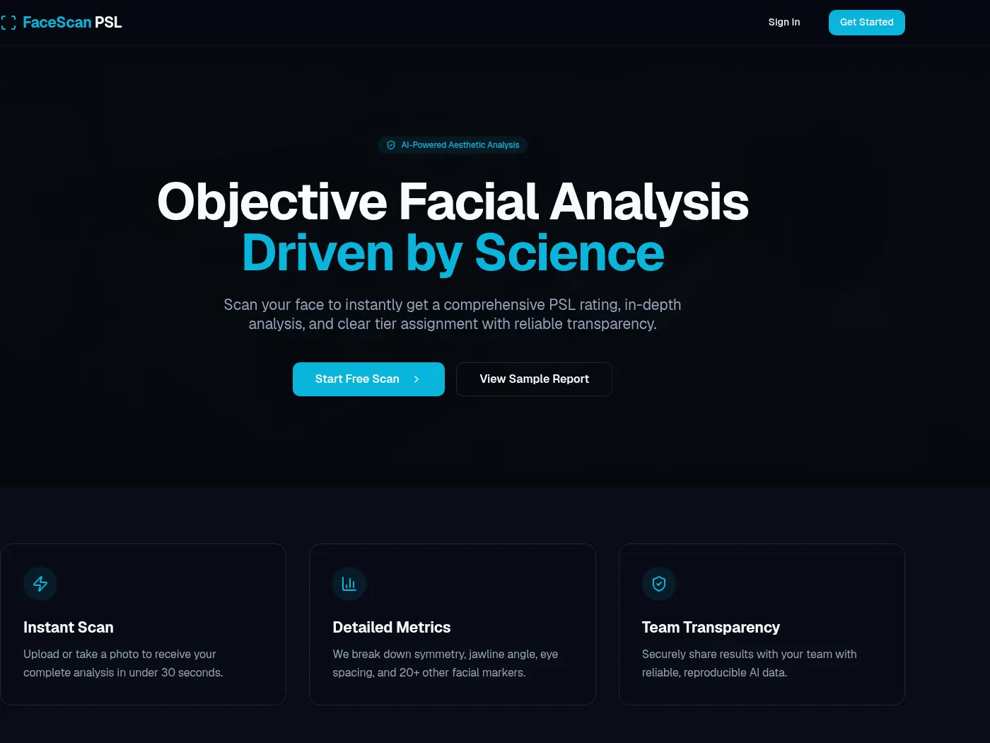 FaceScan PSL Analyzer