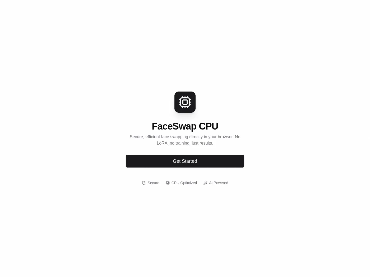 FaceSwap CPU Clone