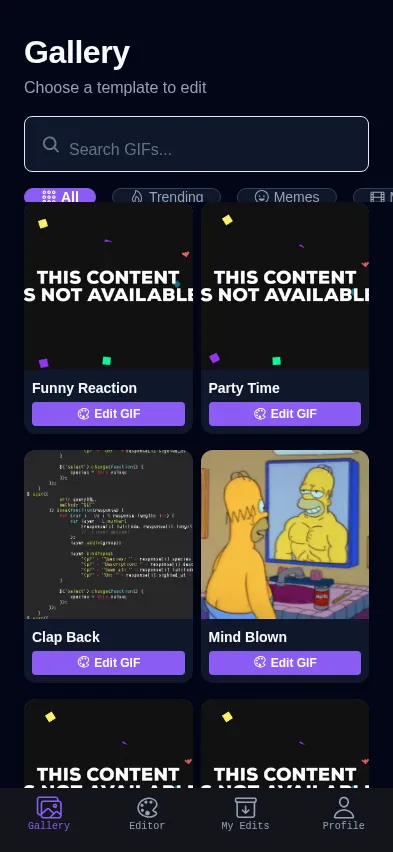 FaceSwap GIF App
