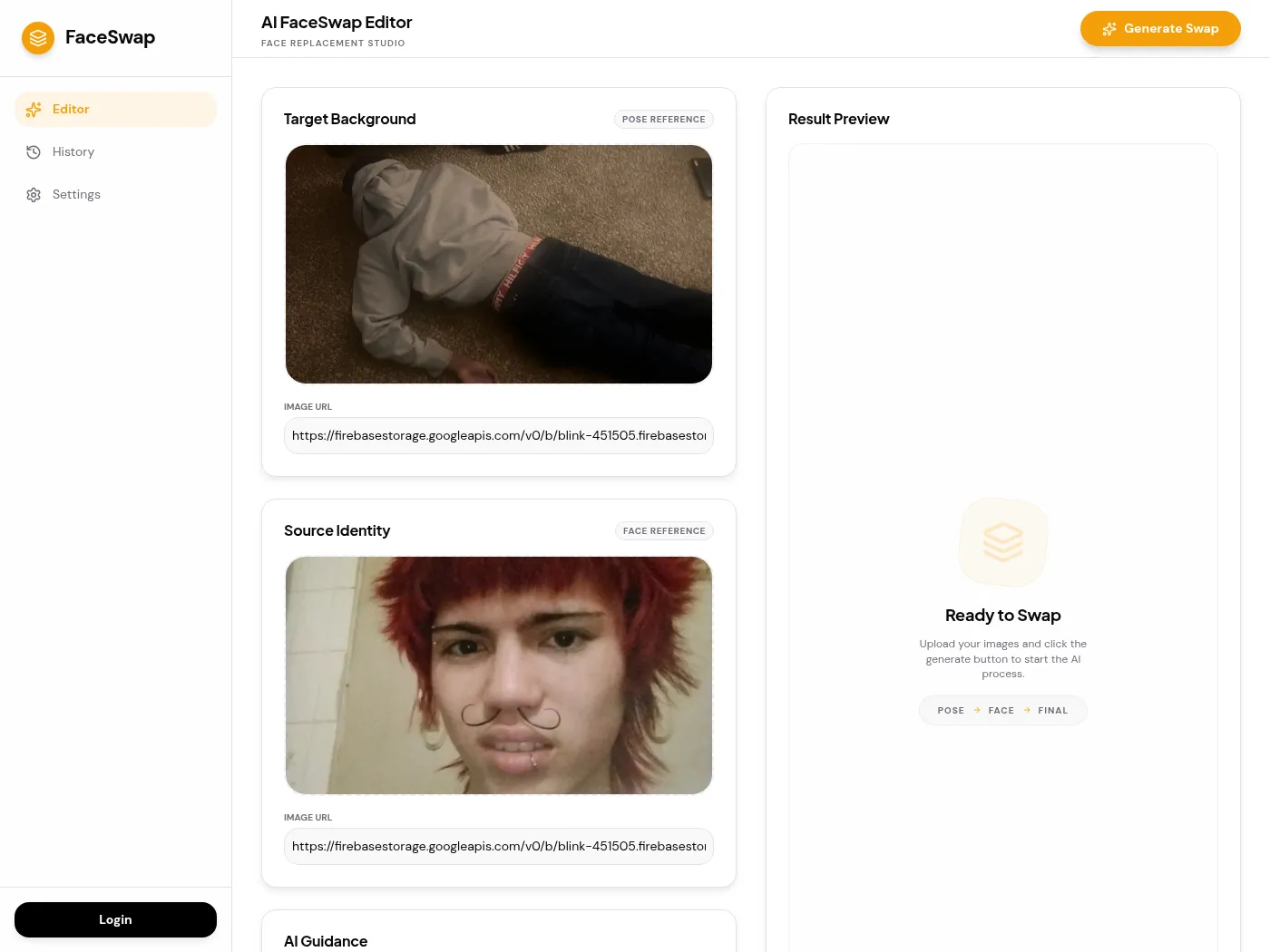 FaceSwap Photo Editor
