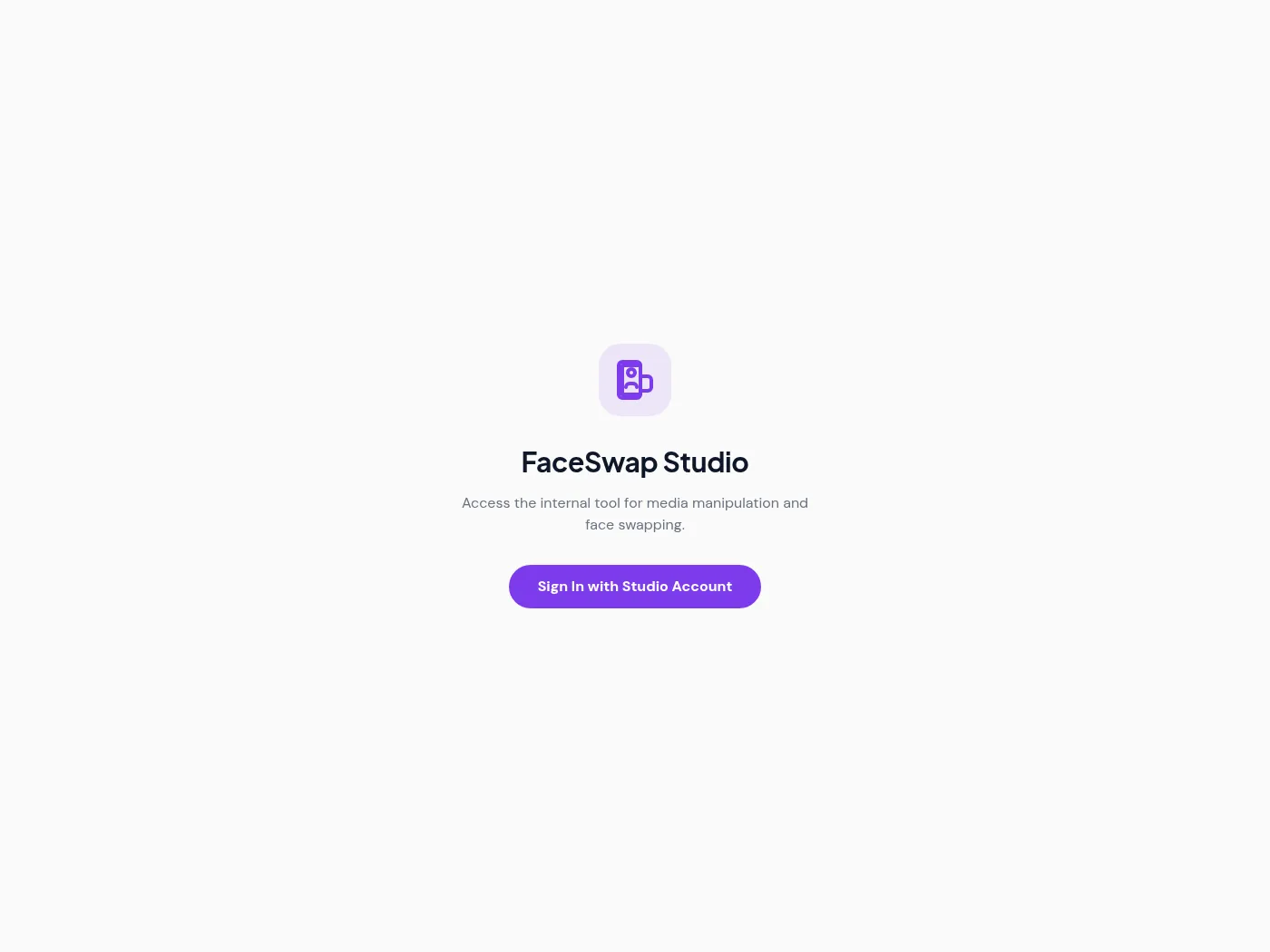 FaceSwap Studio
