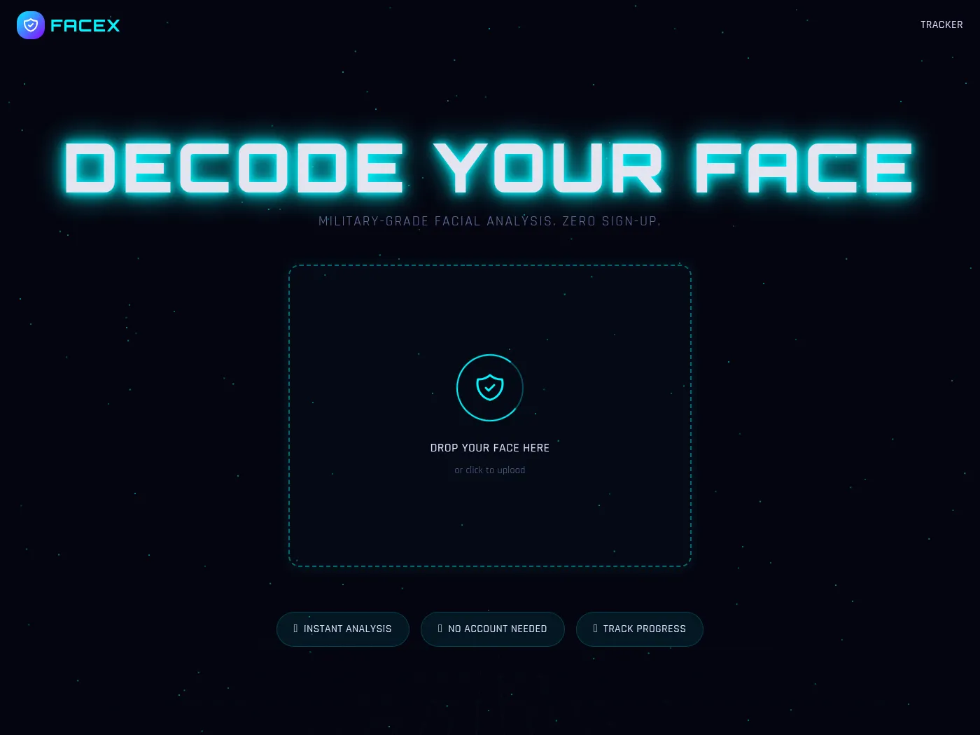 FACEX Sci-Fi Face Analyzer