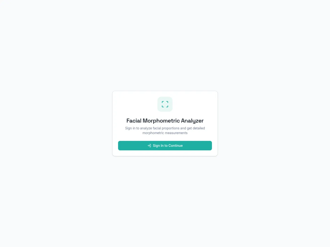 Facial Morphometric Analyzer